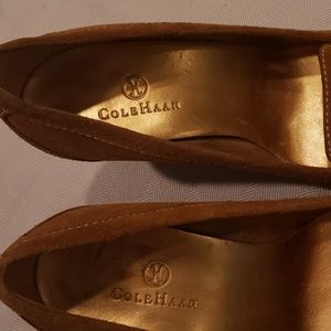 Cole Haan | Shoes | Cole Hahn Suede Heels | Poshmark
